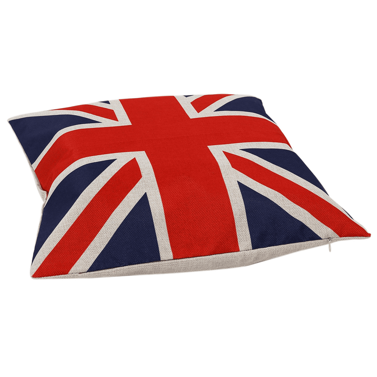 4X British Vintage Style Union Jack Flag Throw Pillow Case, Pillowcase ...