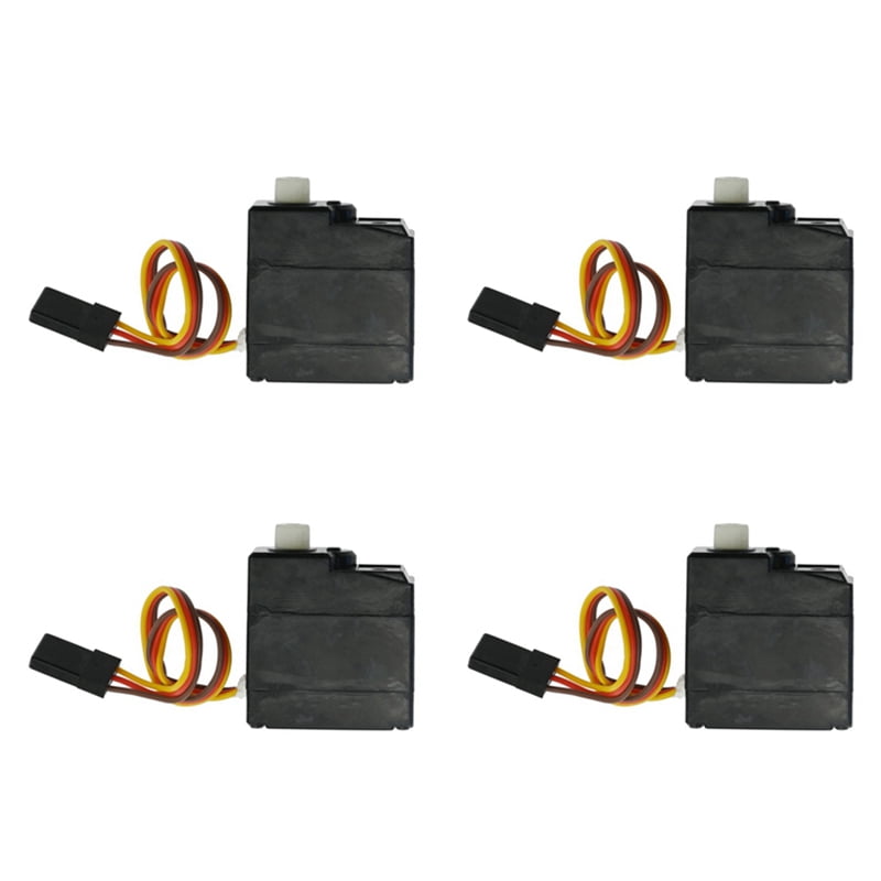 4X Brushless 3 Wire Servo 17G for SCY 16101 16102 16103 16201 Pro 1/16 ...