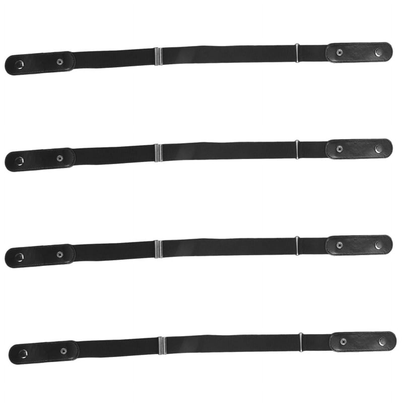 4X Buckle Free Elastic Belt for Jean Pants Dresses No Buckle Stretch ...