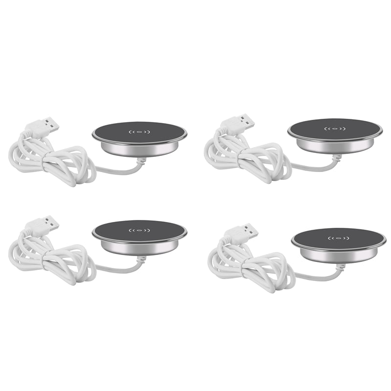 4X Built in Desktop Wireless Charger Desktop Furniture Embedded Fast ...