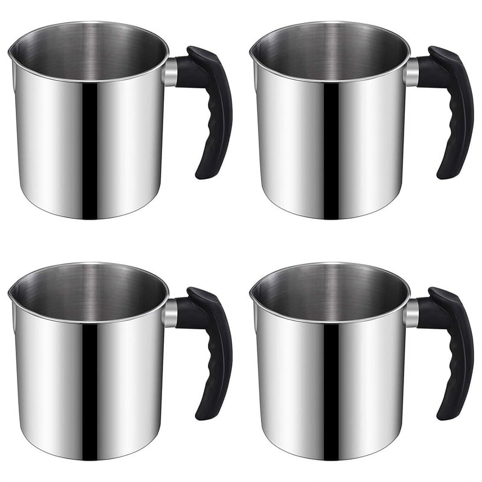 4X Candle Making Pouring Pot, 44 Oz Double Boiler Wax Melting Pot ...