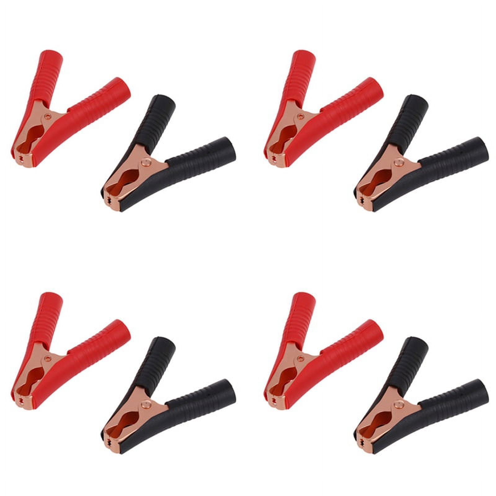 4X Car Alligator Clips Battery Clip 100A Red+Black - Walmart.com
