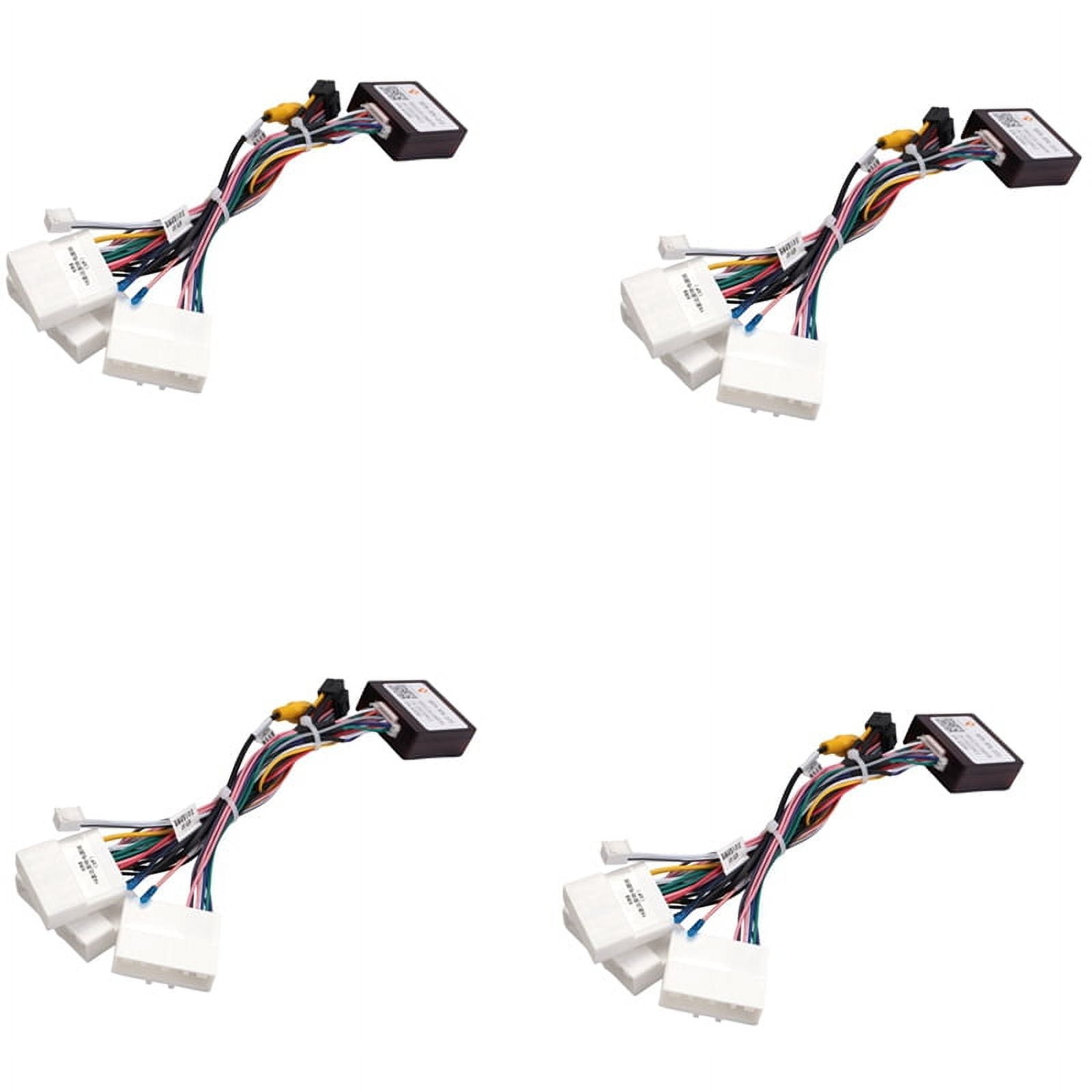 4X Car Android Stereo 16PIN Power Wiring Harness Cable Adapter with ...