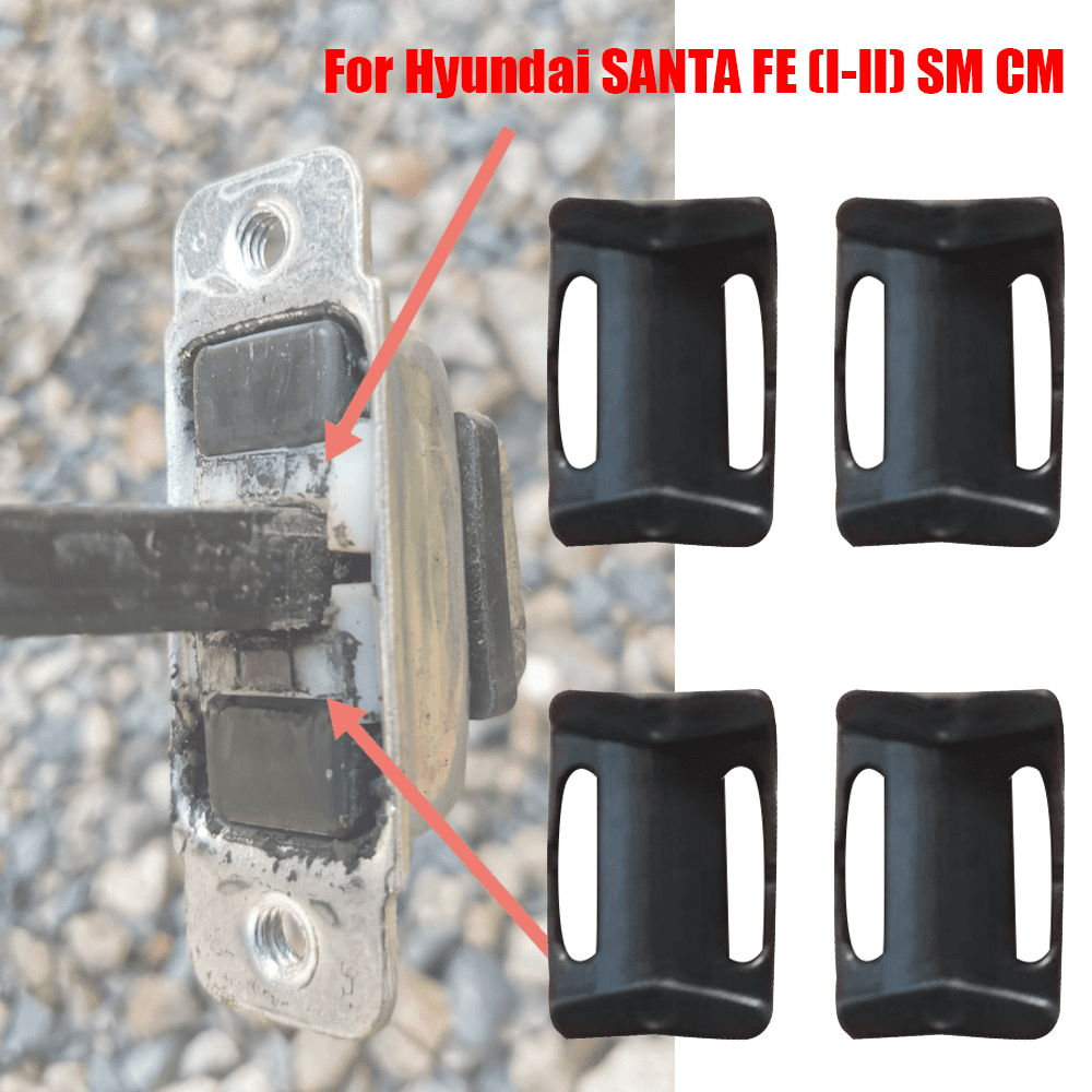 4X Car Front Rear Door Check Strap Stopper Damping Clip Repair Kit For ...