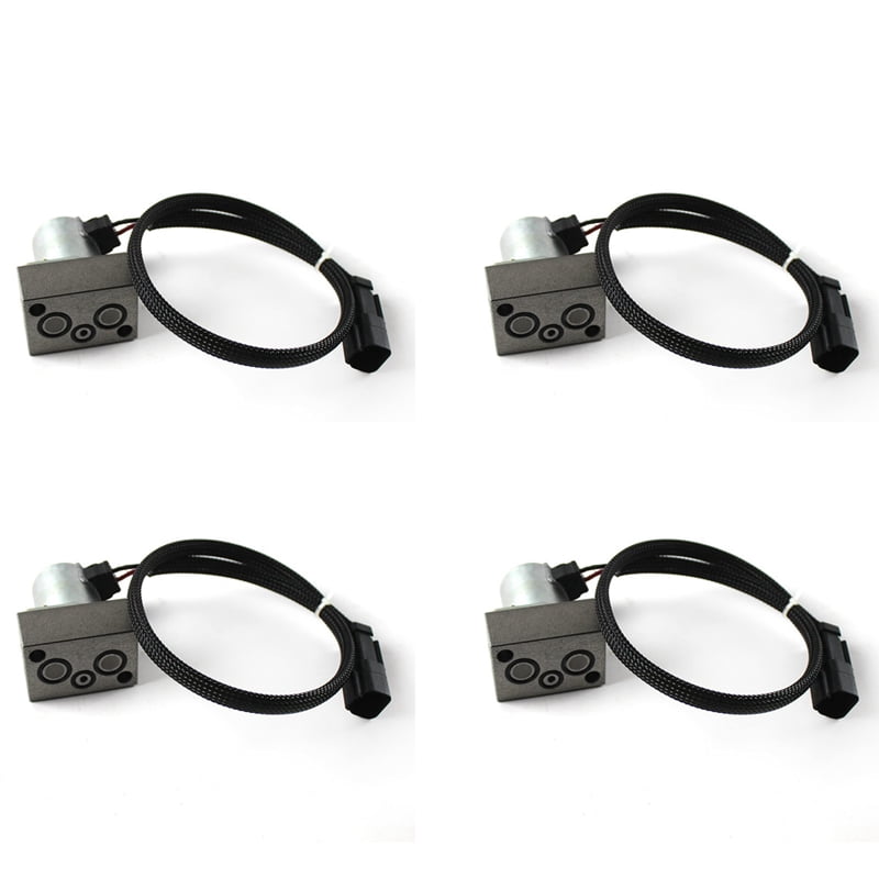 4X Car SOLENOID VALVE Hydraulic Pump Solenoid Valve for PC200-7 PC220-7 ...
