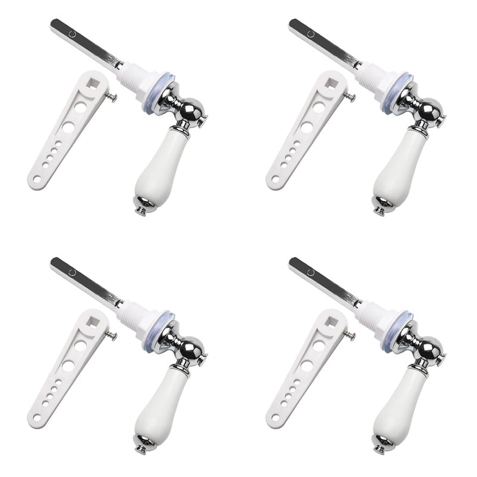 4X Ceramic Toilet Flush Handle, Toilet Handles Flush Lever Traditional ...