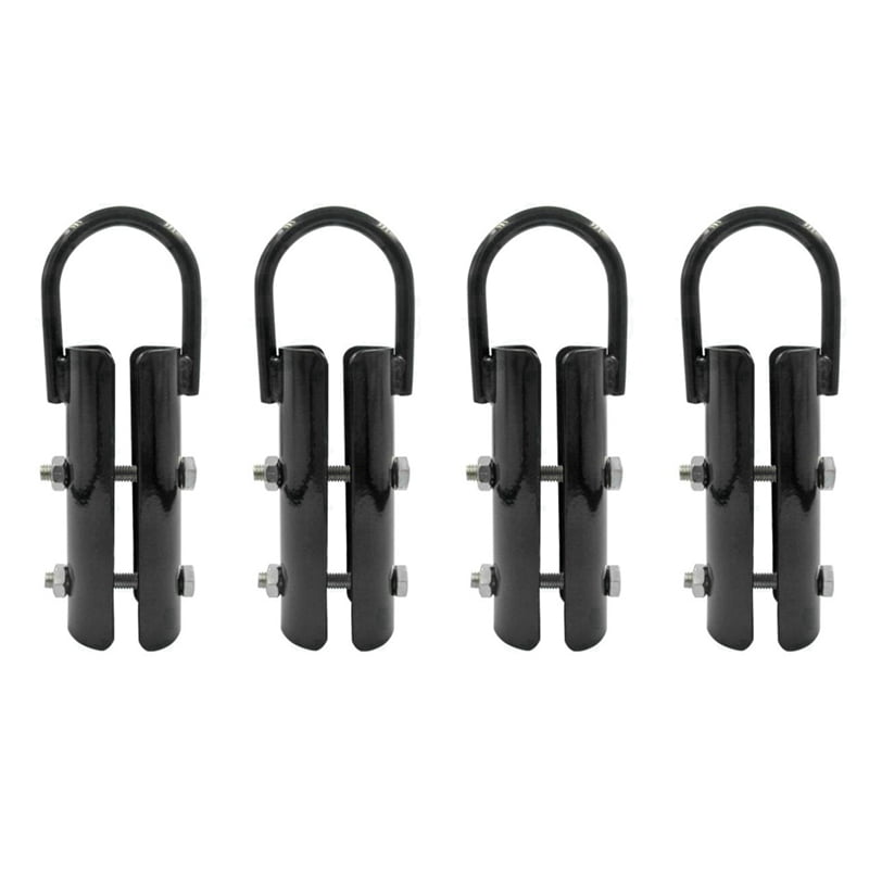 4X Clamp,Rope Climb Workout Rig Attachment Hook for 1.5Inch Rope Clasp ...