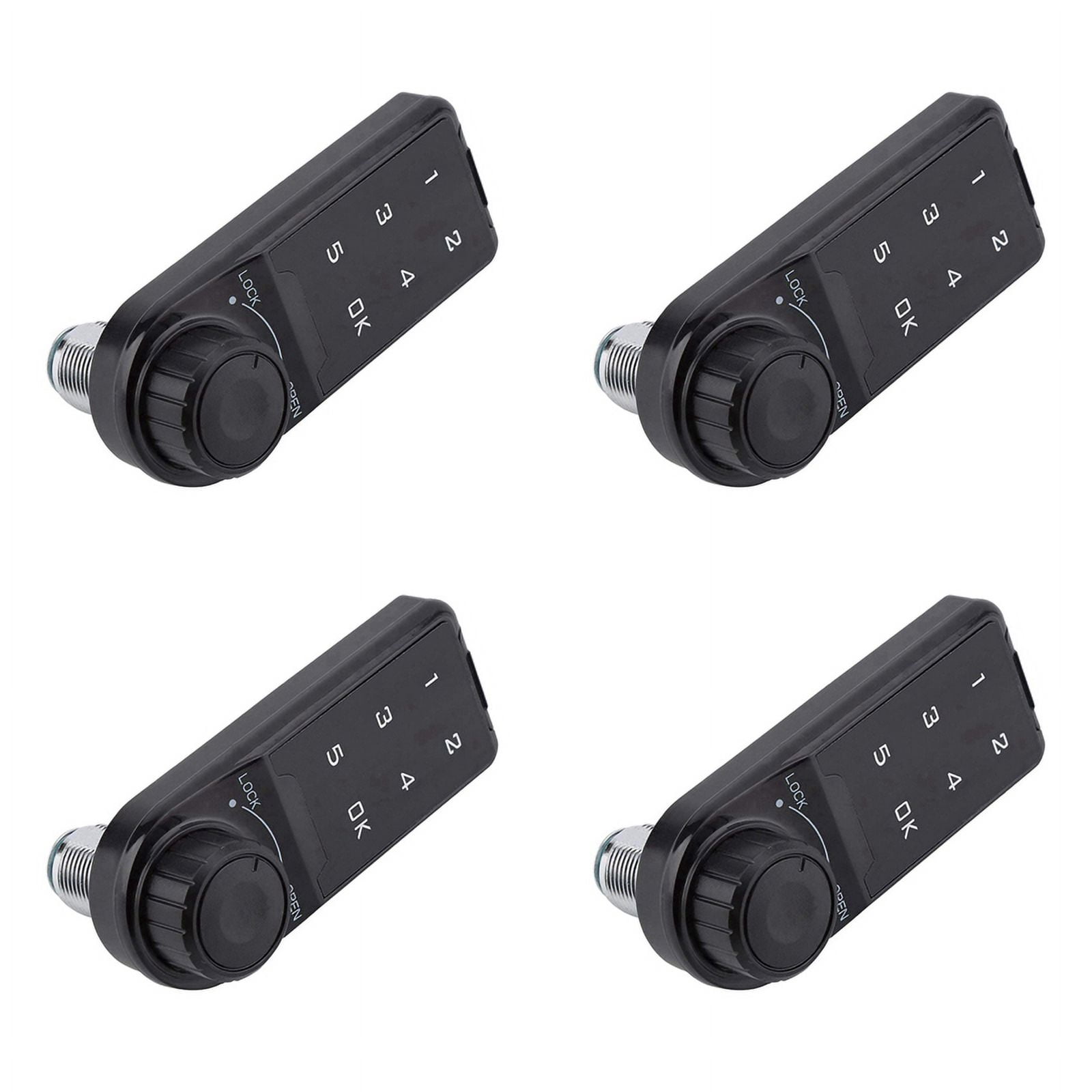 4X Combination Lock, Door Digital Electronic Security Cabinet Coded ...