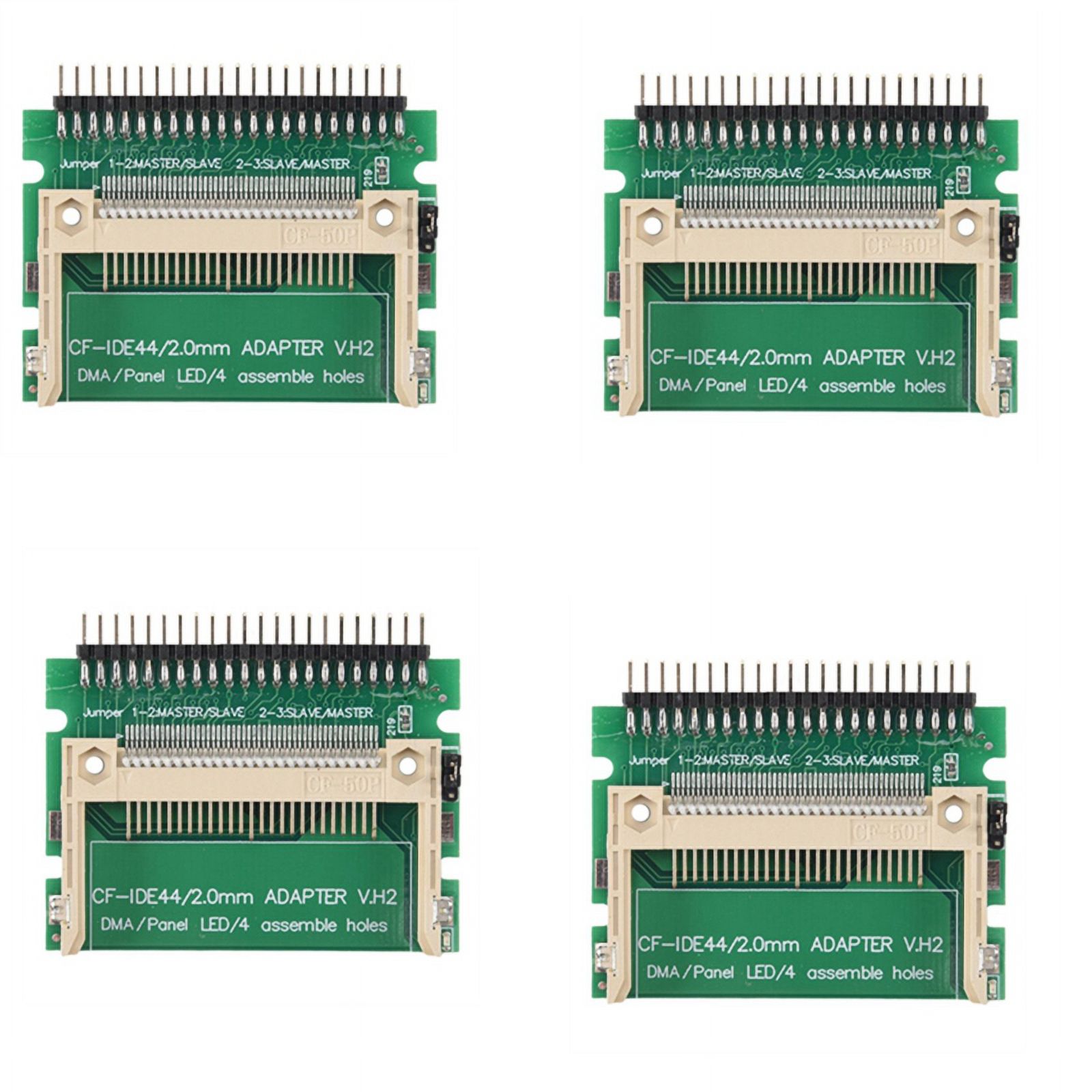 4X Compact Flash Cf Card to Ide 44Pin 2mm Male 2.5 Inch Hdd Bootable Adapter Converter - Walmart.com