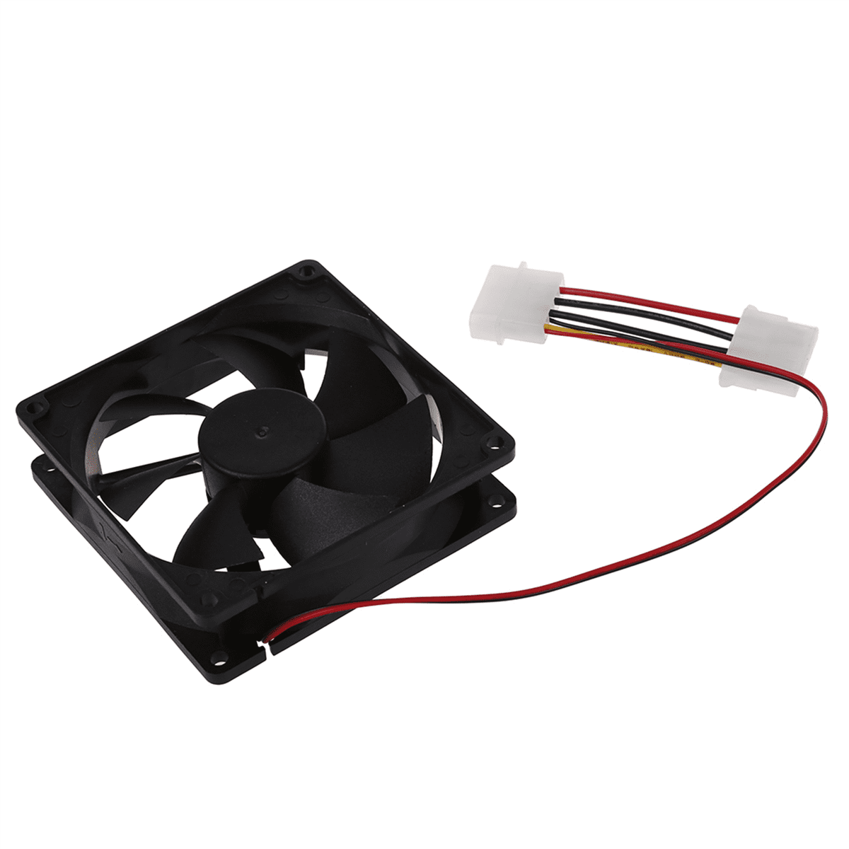 4X DC 12V 4 Pin Black Plastic PC Cooling Fan 90mm x 90mm x 25mm,4 x ...