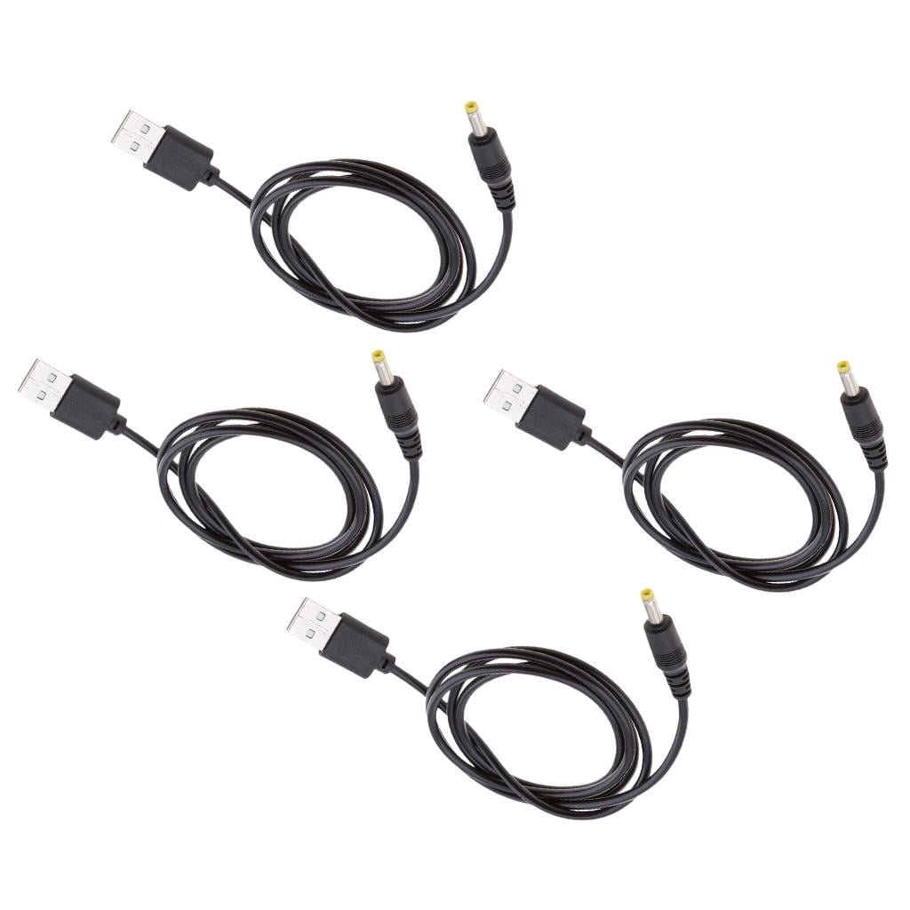 4X DC Power Charging .0x1.7mm Durable DC Cable Fits For Small ...