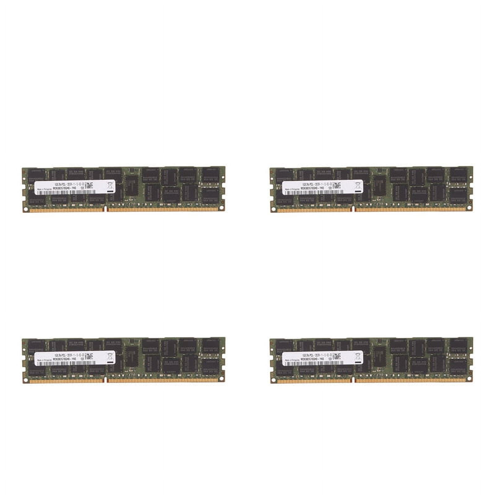 4X DDR3 16GB 1600Mhz RECC Ram PC3-12800 Memory 240Pin 2RX4 1.35V REG ...