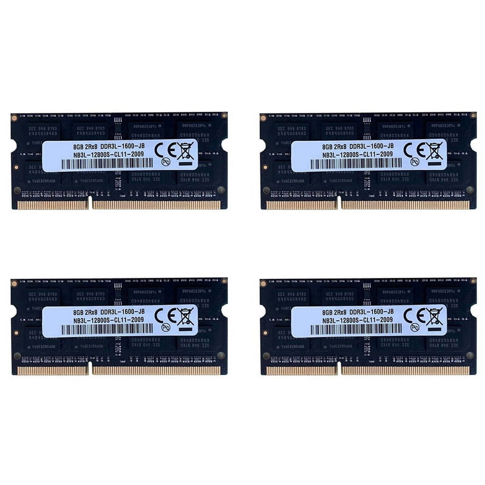 4X DDR3 8GB Laptop Ram Memory 1600Mhz PC3-12800 1.35V 204 Pins SODIMM ...