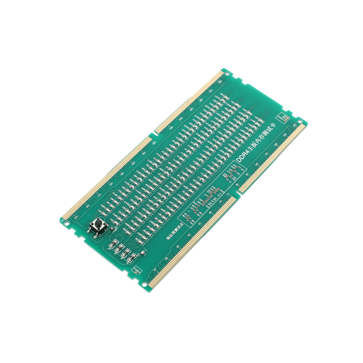 4X DDR4 Test Card RAM Memory Slot Out LED Desktop Motherboard Repair ...