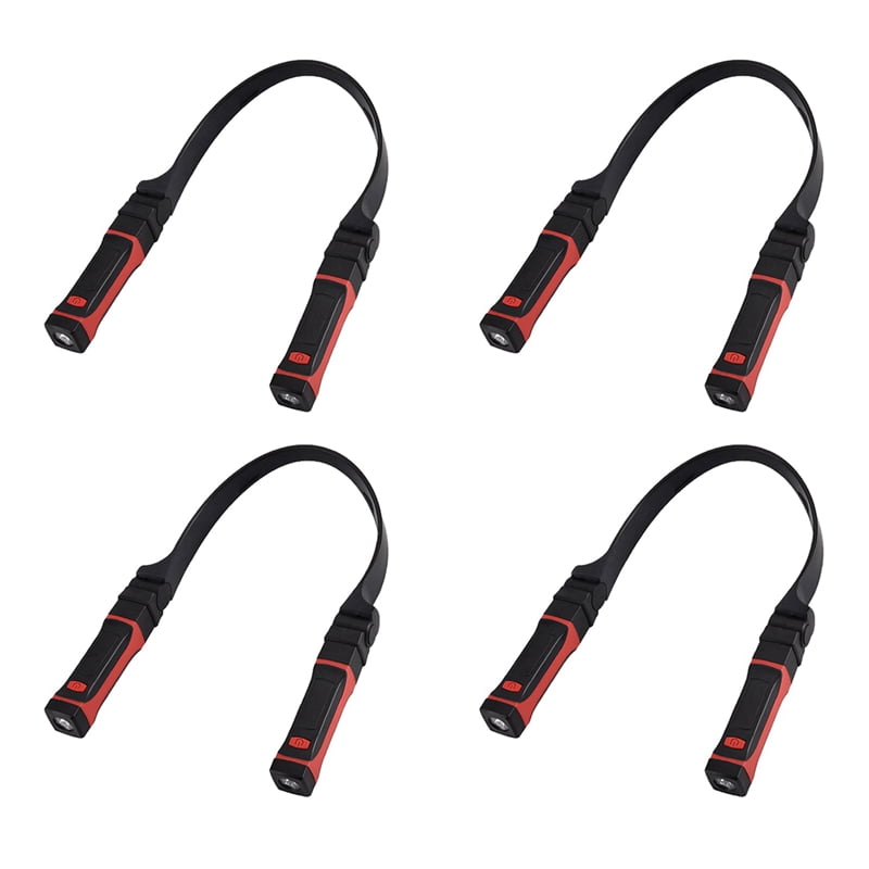 4X Detachable Neck Light Rechargeable, LED Work Light with Magnetic ...
