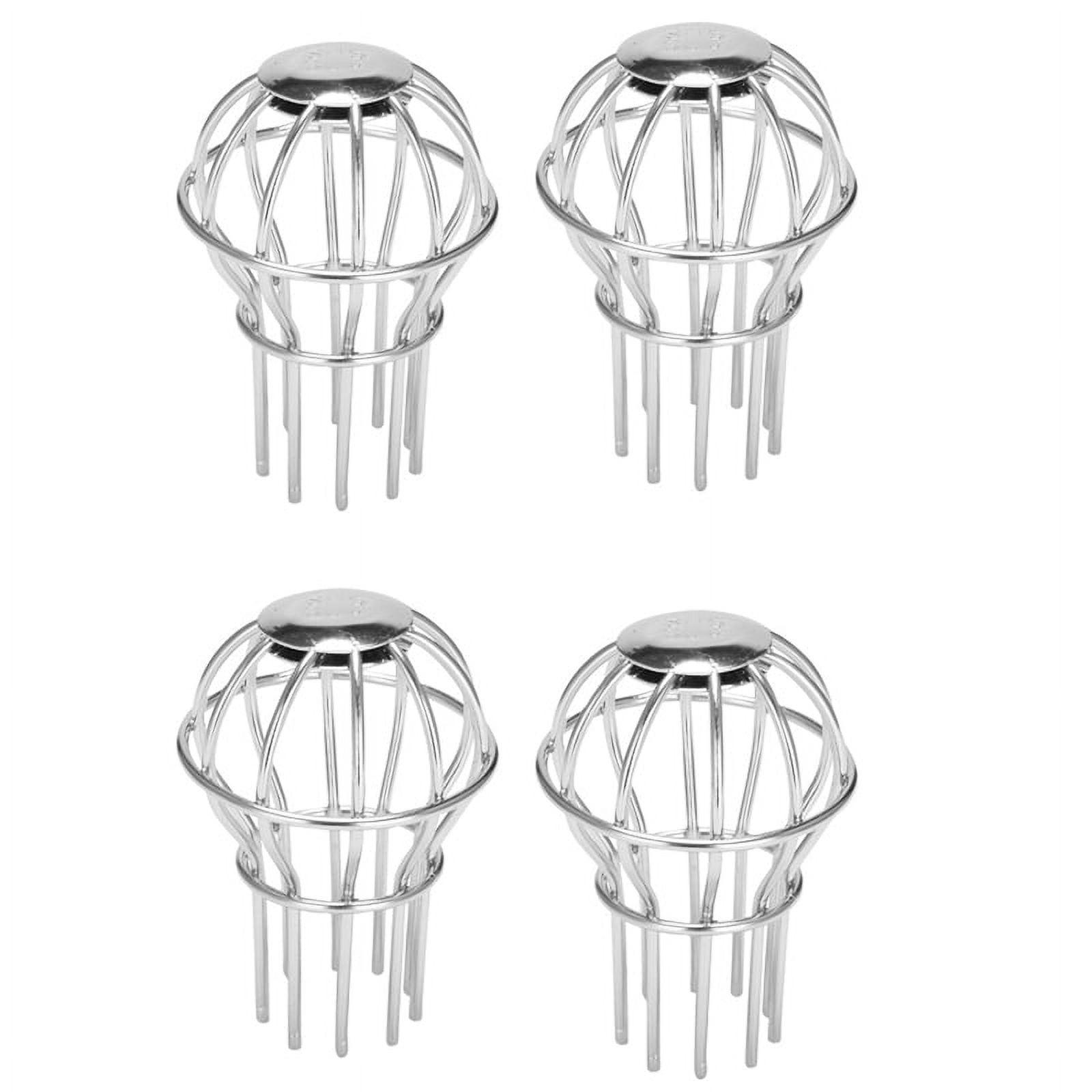 4X Drain Outdoor Roof Anti - Blocking Line Cap Round Net Cover Drainage ...