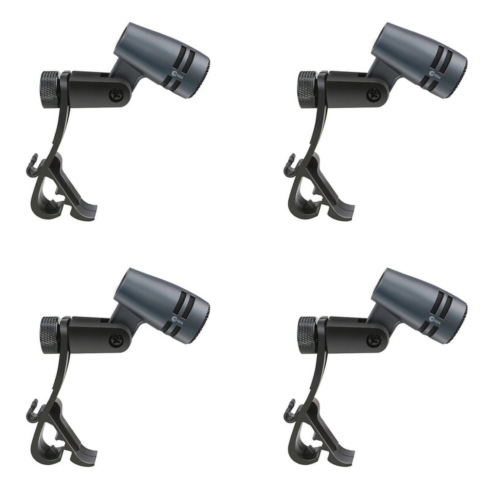 4X E604 Wired Dynamic Microphone Cardioid Instrument Drum Microphone ...