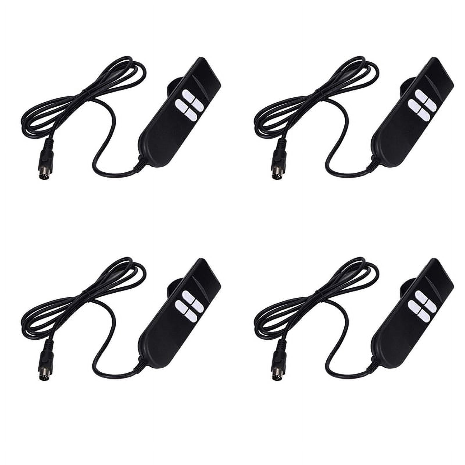 4X Electric Recliner Chairs Controller 4 Button 5 Pins Hand Switch for ...