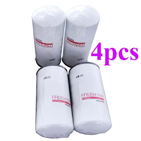 4X FF63041NN Fuel Filter Replace Fit For Cummins 5526400 - Walmart.com