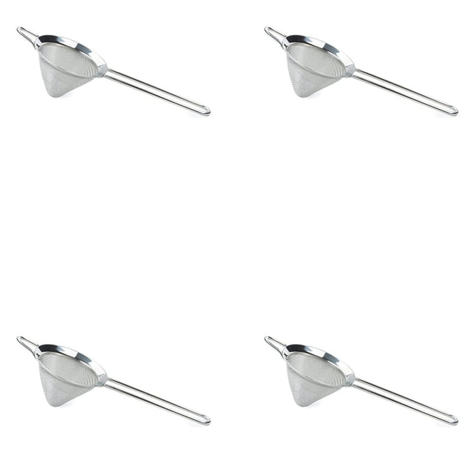 4X Fine Strainer Stainless Steel Conical Mesh Strainer Bar Tool ...