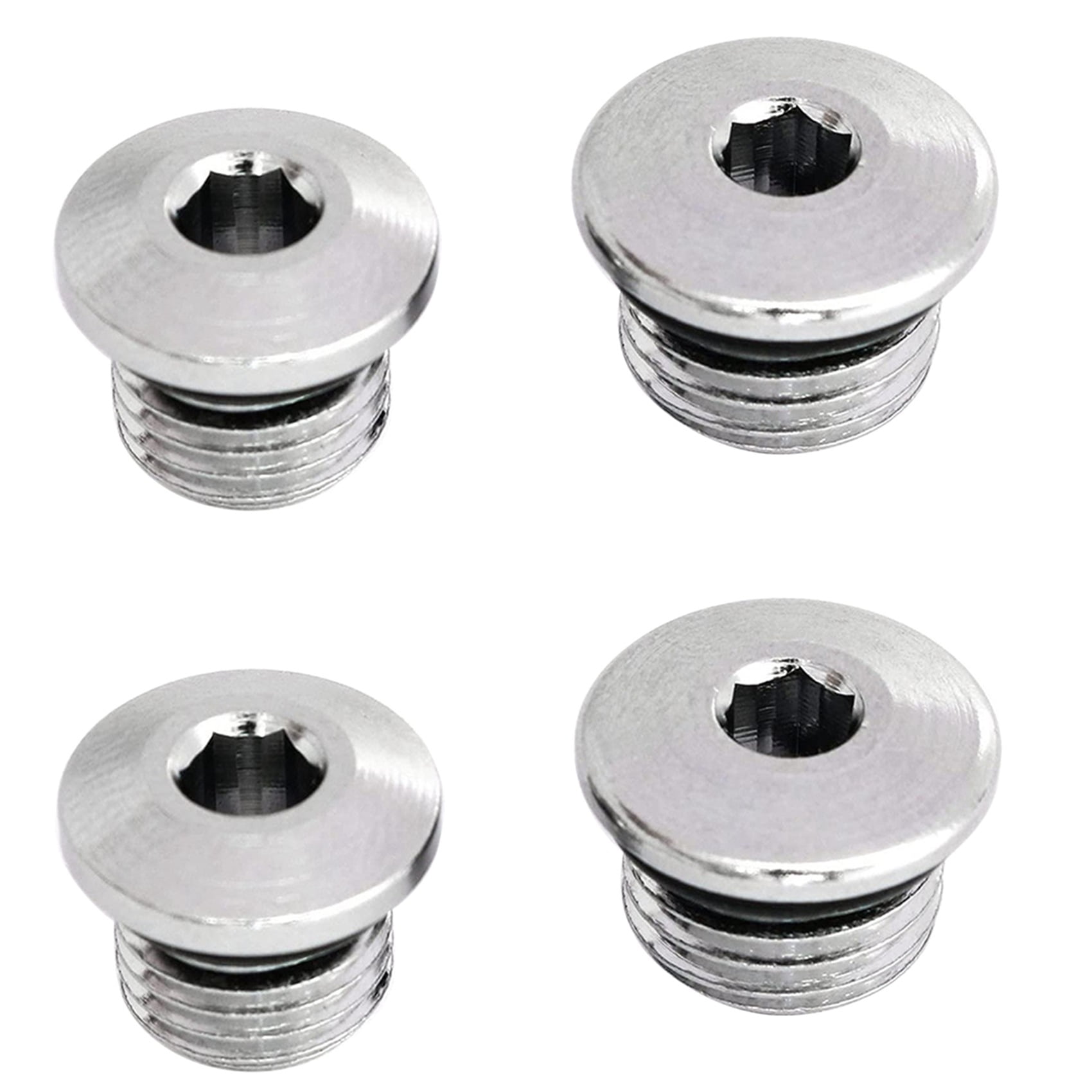 4X First Stage 7/16 Inch Scuba Diving Regulator High Pressure Port Plug ...