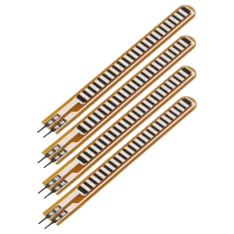 4X Flex Sensor 2.2 Inch Flex Sensor for Manipulator Electronic Glove Accessories Flex2.2Inch ...