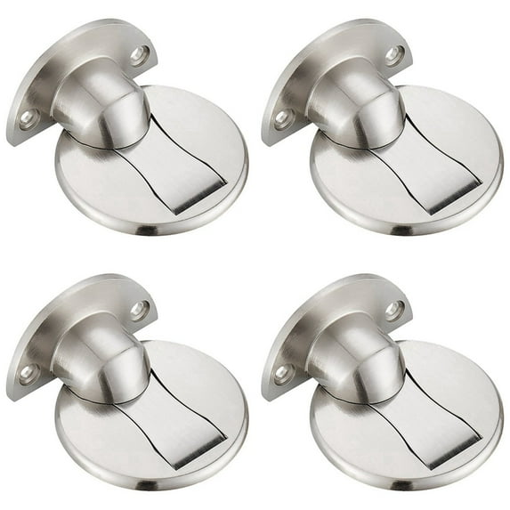4X Floor Mount Magnet Door Stopper Magnetic Door Stop, Magnets Door ...