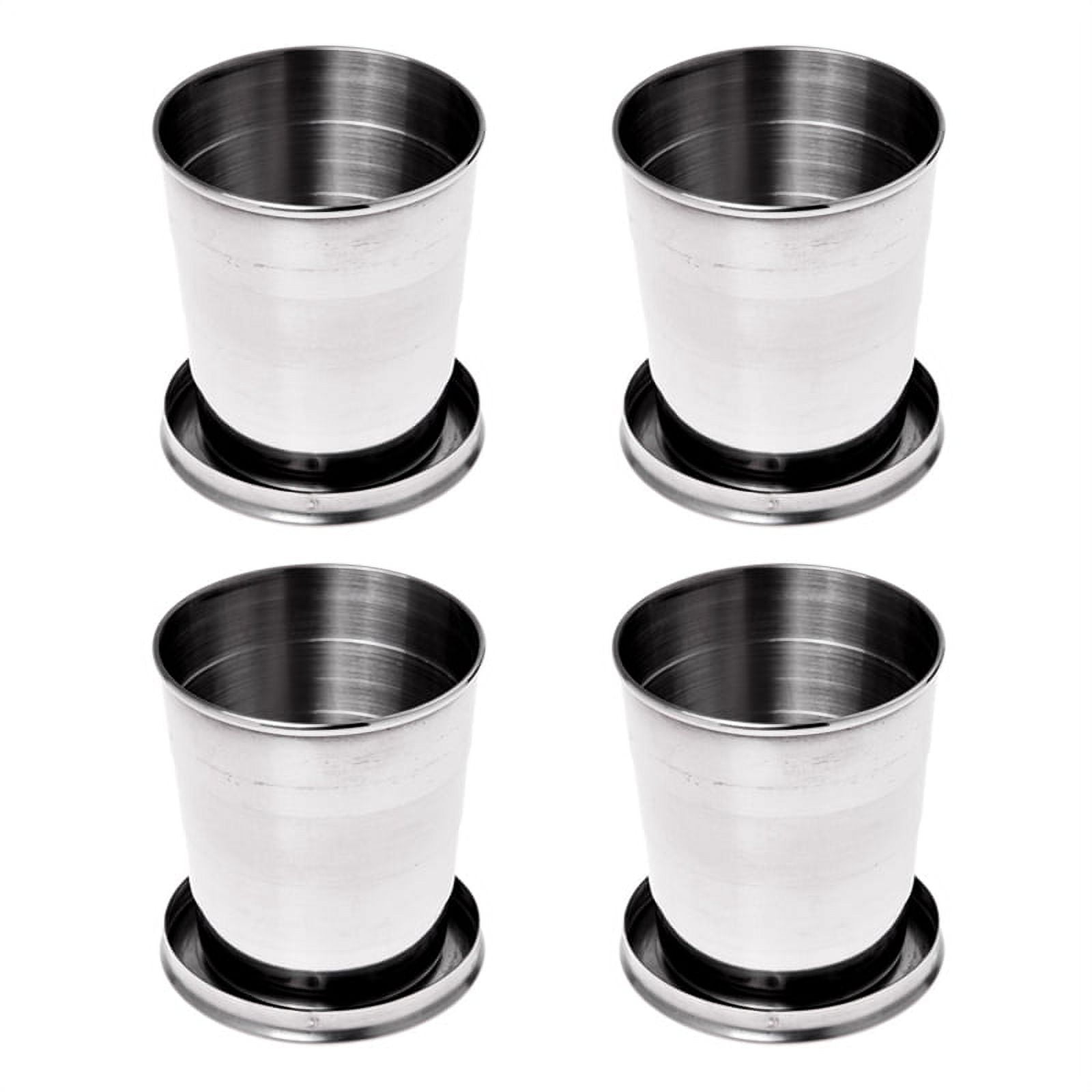 4X Folding Cup Telescopic Cup Retractable Cup Sports Hiking Camping ...
