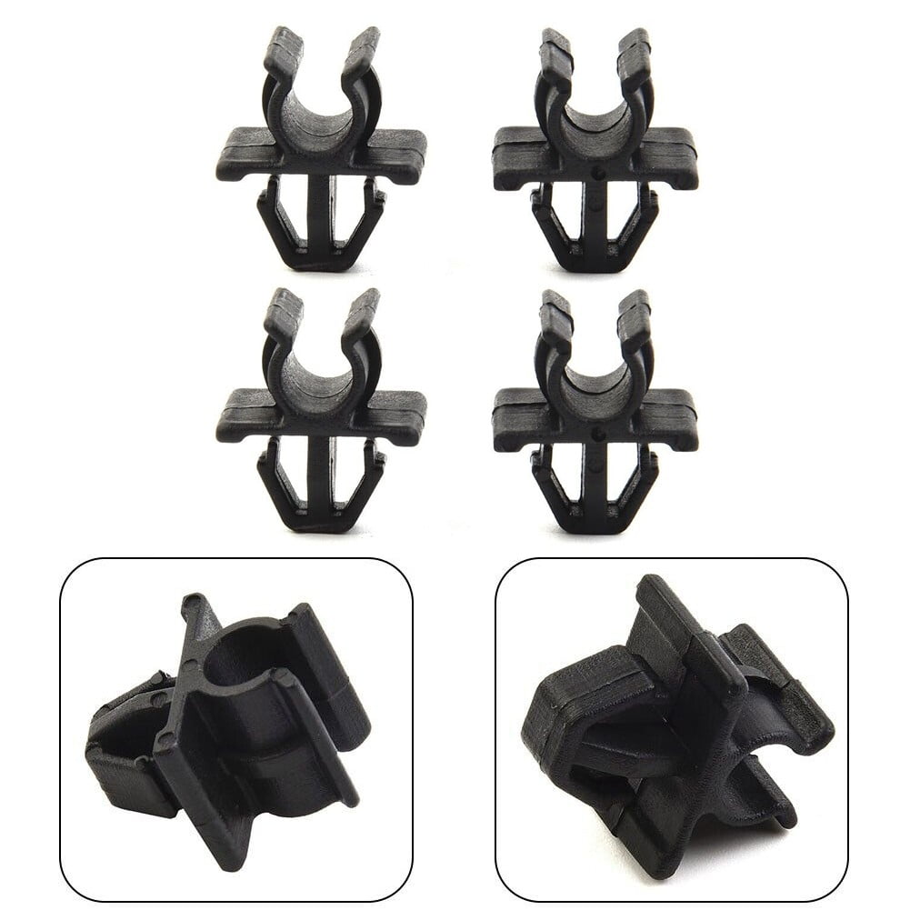 4X for Nissan Car Hood Prop-Rod Holder Plastic Clip Support Clamp ...