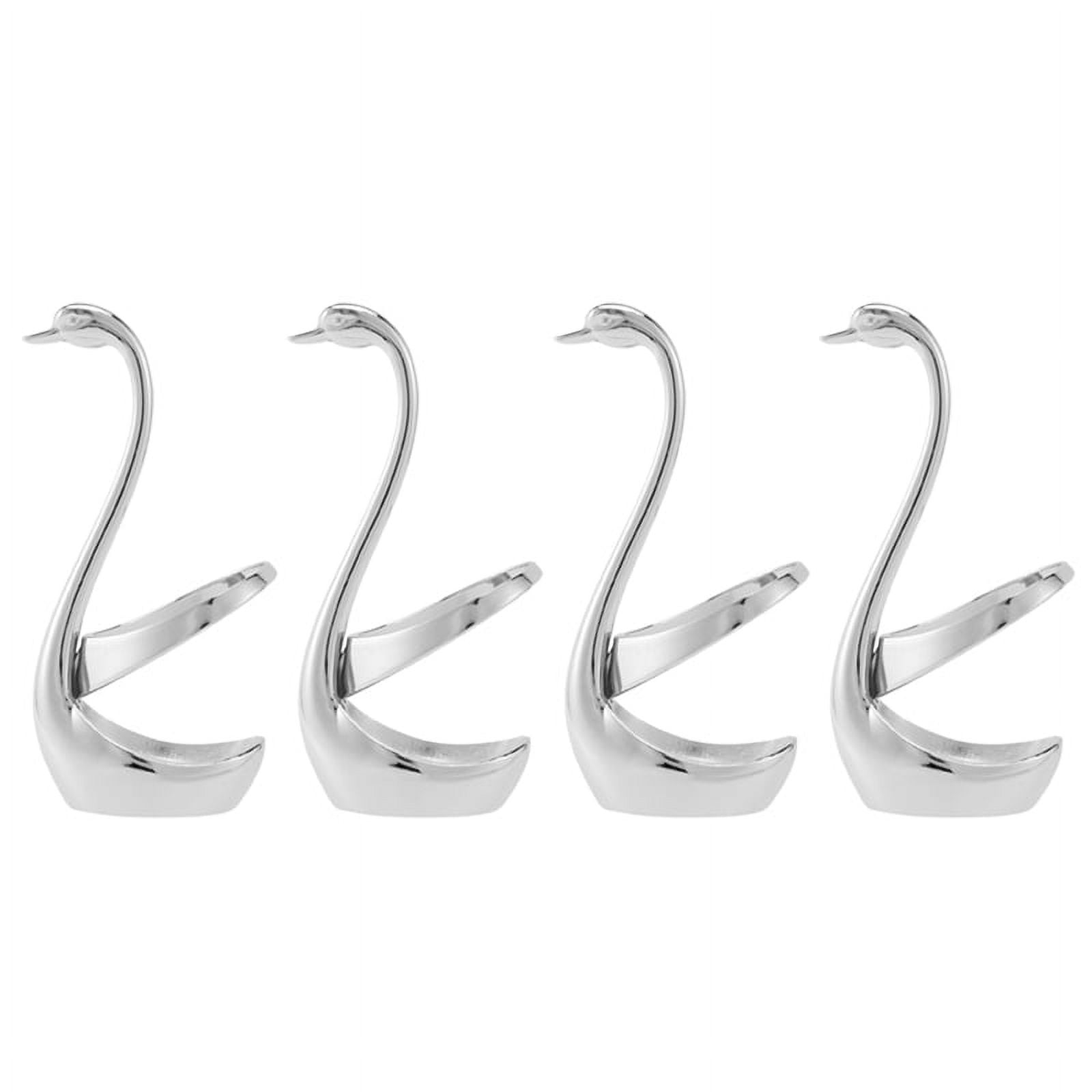 4X Fork and Spoon Holder, Tableware Set Swan Holder Cutlery Holder,Best ...