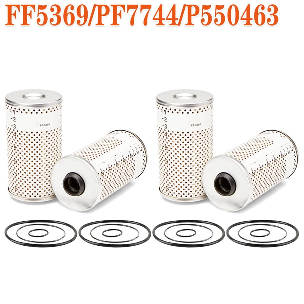 4X Fuel Filter FF5369 for Freightliner Diesel Engine Trucks PF7548 ...