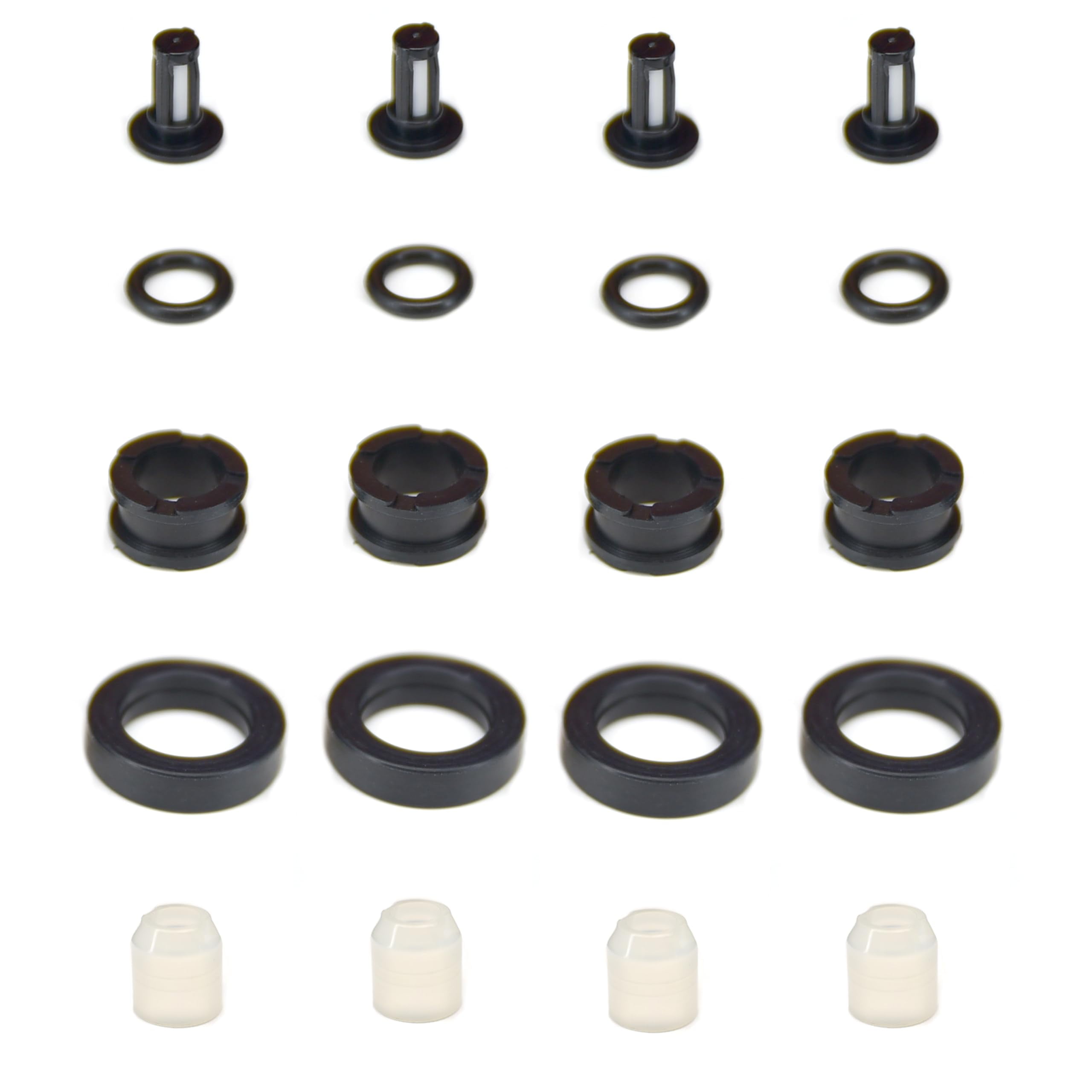 4X Fuel Injectors Rebuild Repair KIT 06164-P2J-000 Compatible with ...