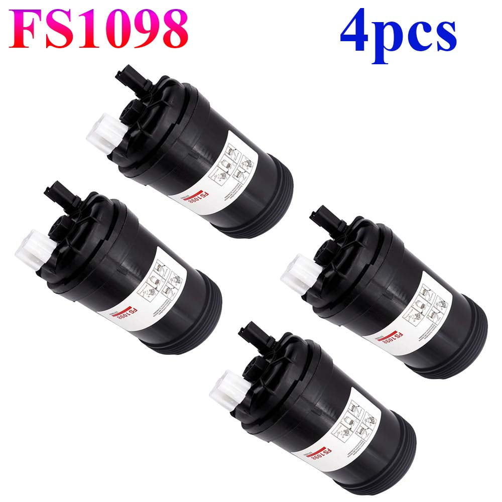 4X Fuel/Water Separator Filter Fits FS1098 Cummins 5319680 - Walmart.com