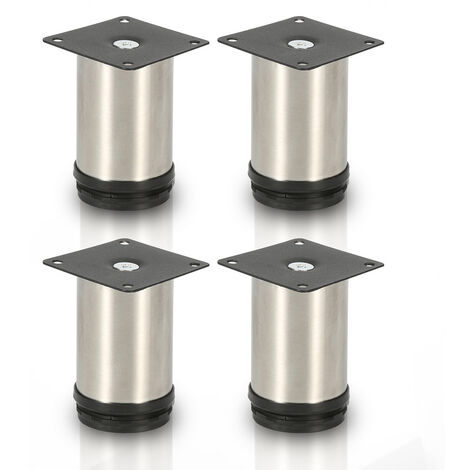 4X Furniture Legs Sofa Support Leg Adjustable Cabinet Leg Wardrobe Sofa ...
