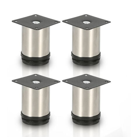 4X Furniture Legs Sofa Support Leg Adjustable Cabinet Leg Wardrobe Sofa ...