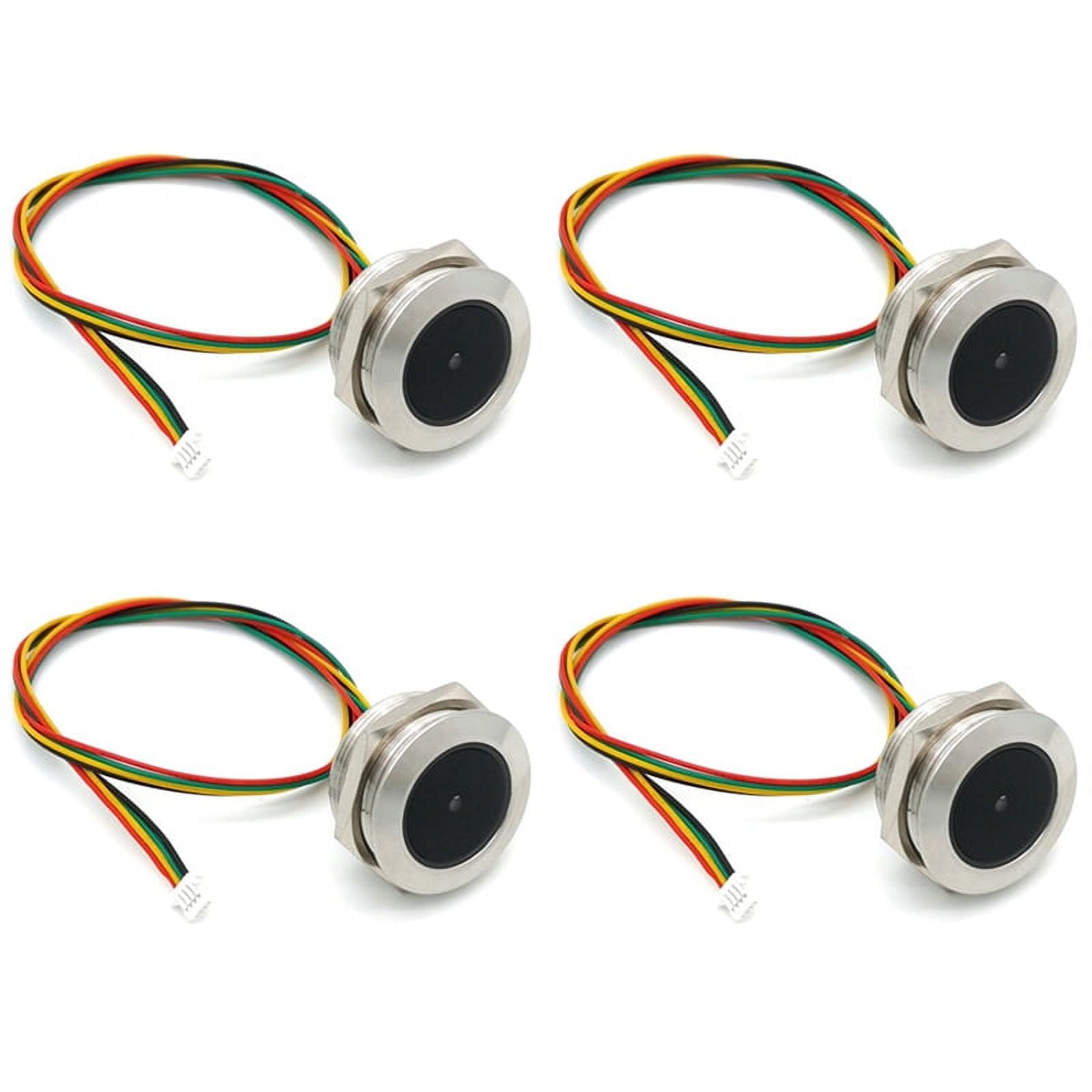 4X GM60 UART Stainless Steel Controlled Ring Indicator Light 1D/QR/2D ...
