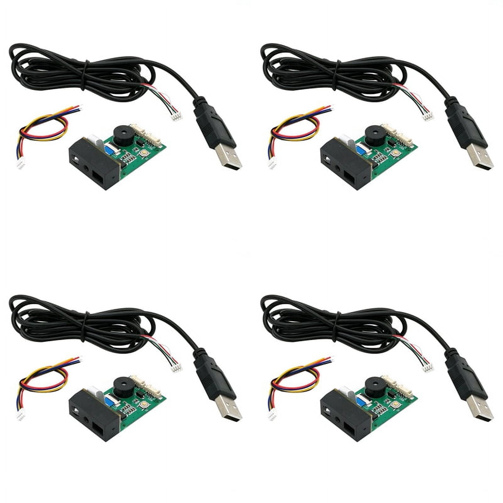 4X GM67 1D/2D USB UART Barcode Scanner QR Code Scanner Module Reader ...