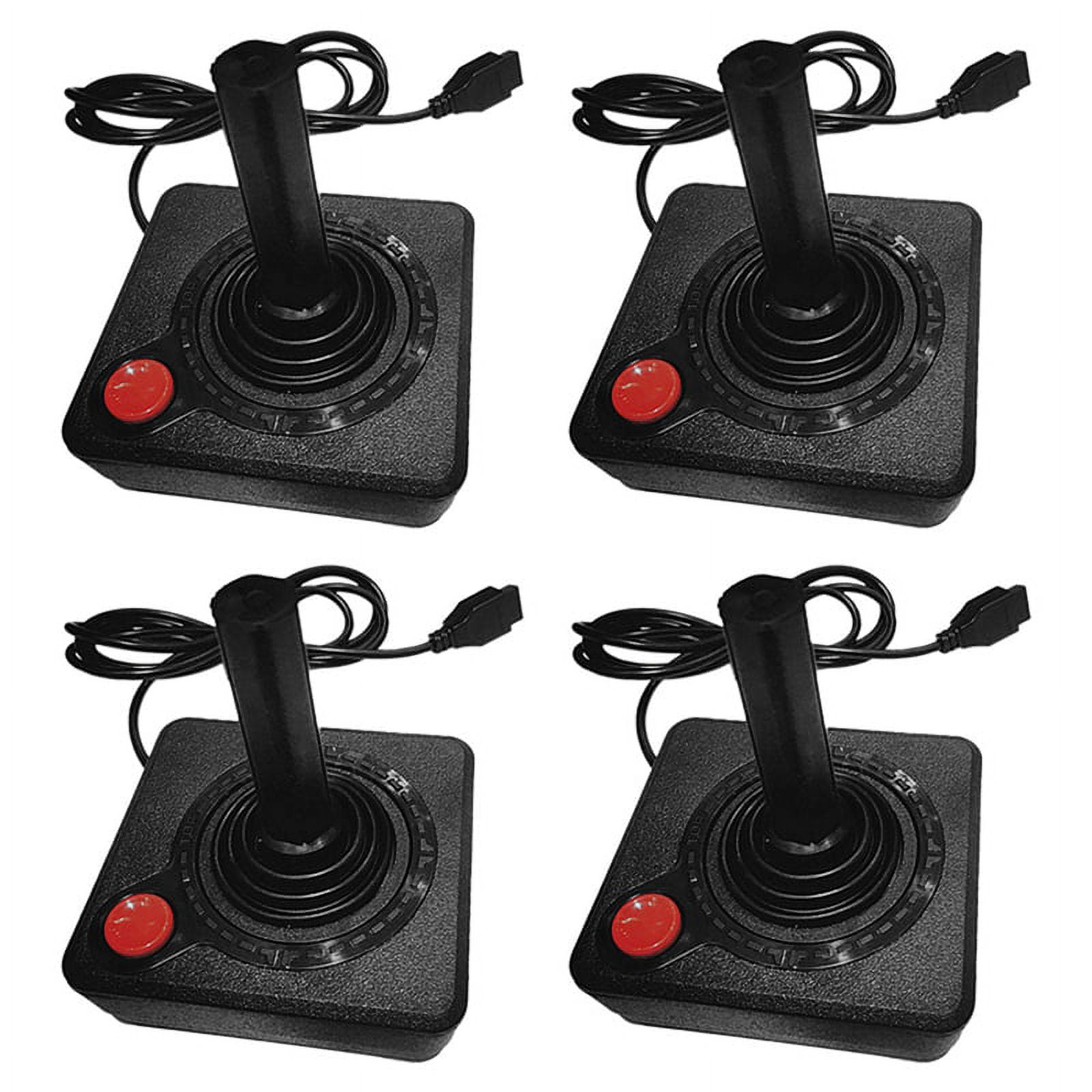 4X Gaming Joystick Controller for 2600 Game Rocker with 4-Way Lever and ...