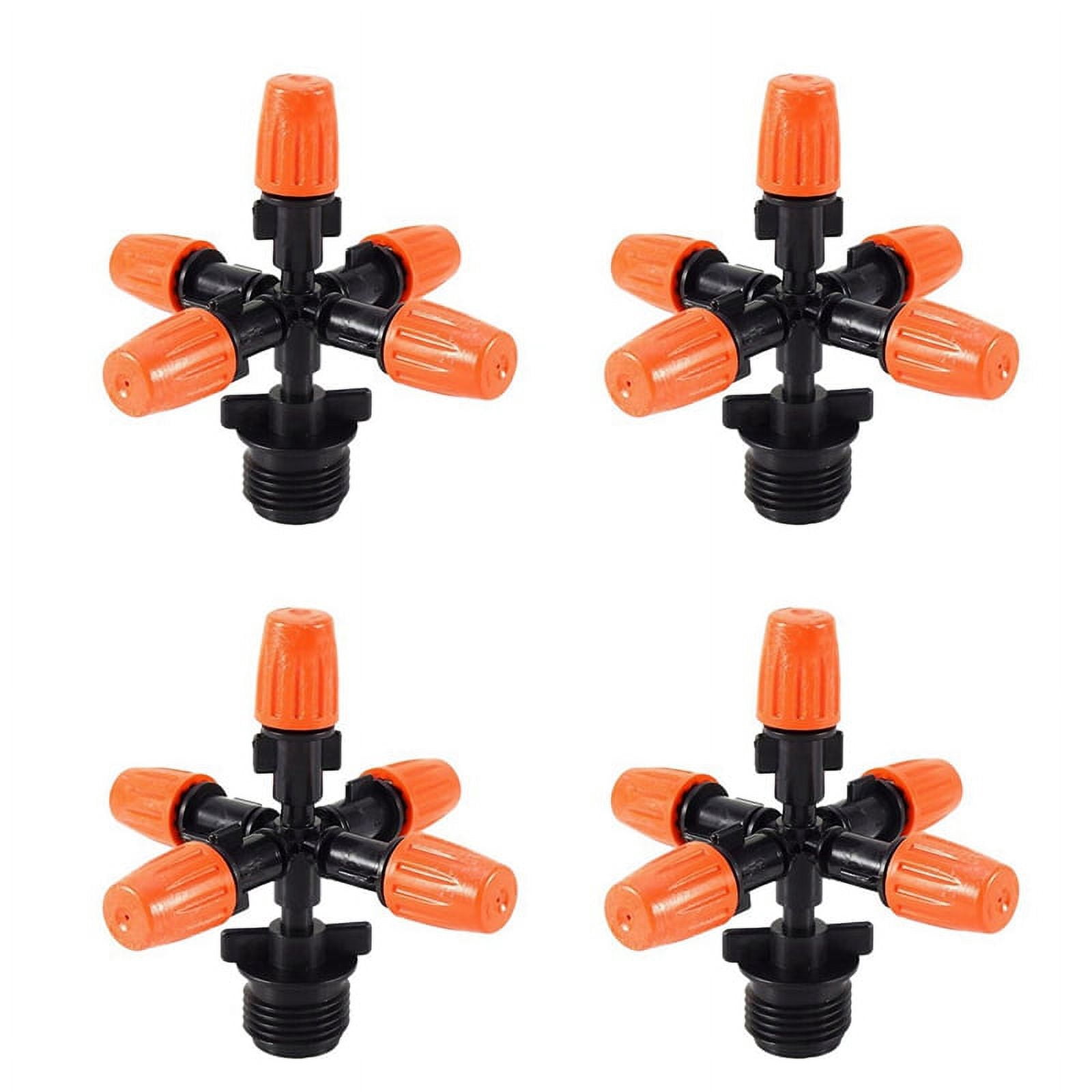 4X Garden Sprinklers Automatic Watering Grass Lawn 360 Degree Circle ...