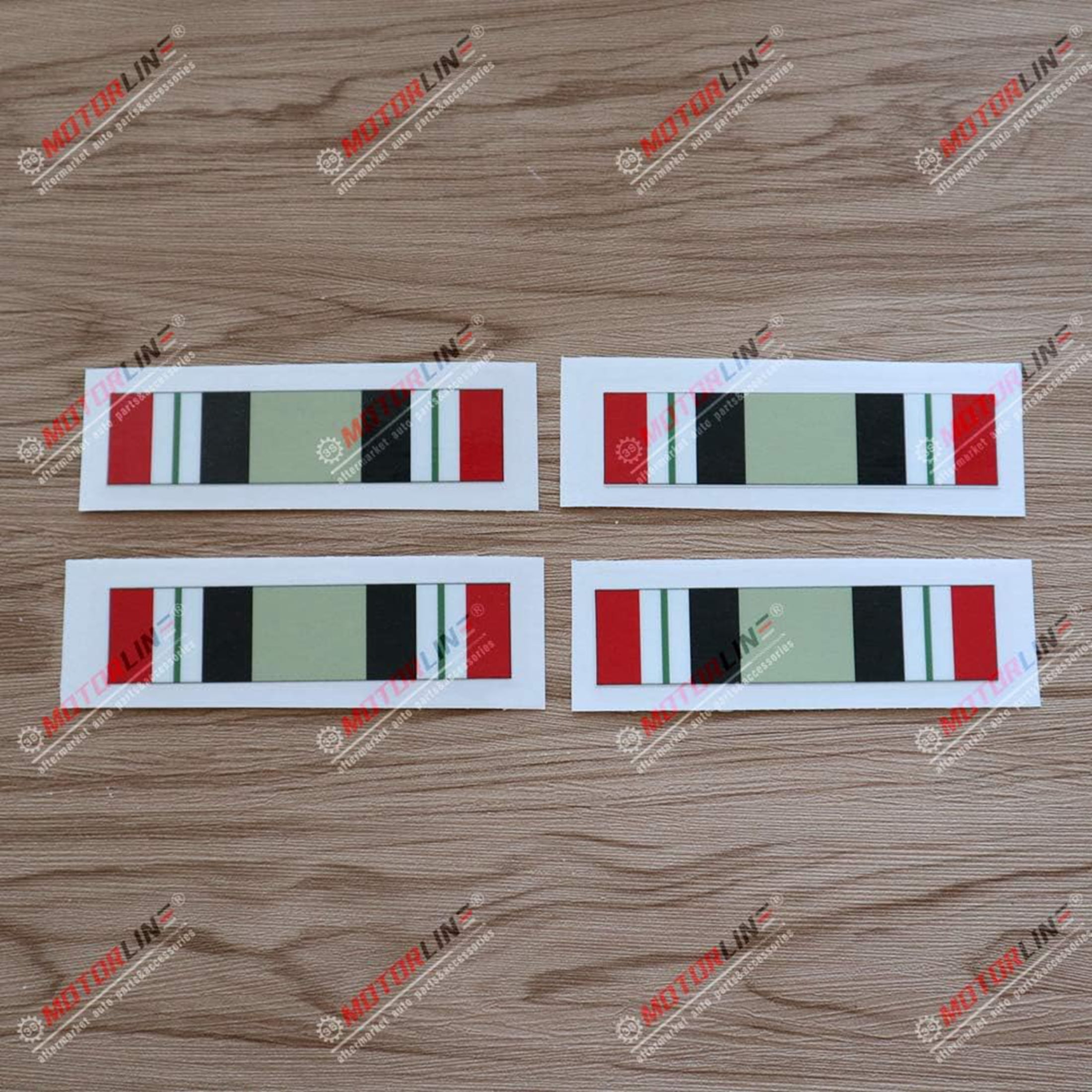 4X Glossy 4" Iraq Veteran Iraq Campaign Medal Decal Sticker Car Laptop ...