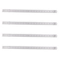4X Groove Right Stainless Steel Metric Ruler 50 cm Stainless Metric ...