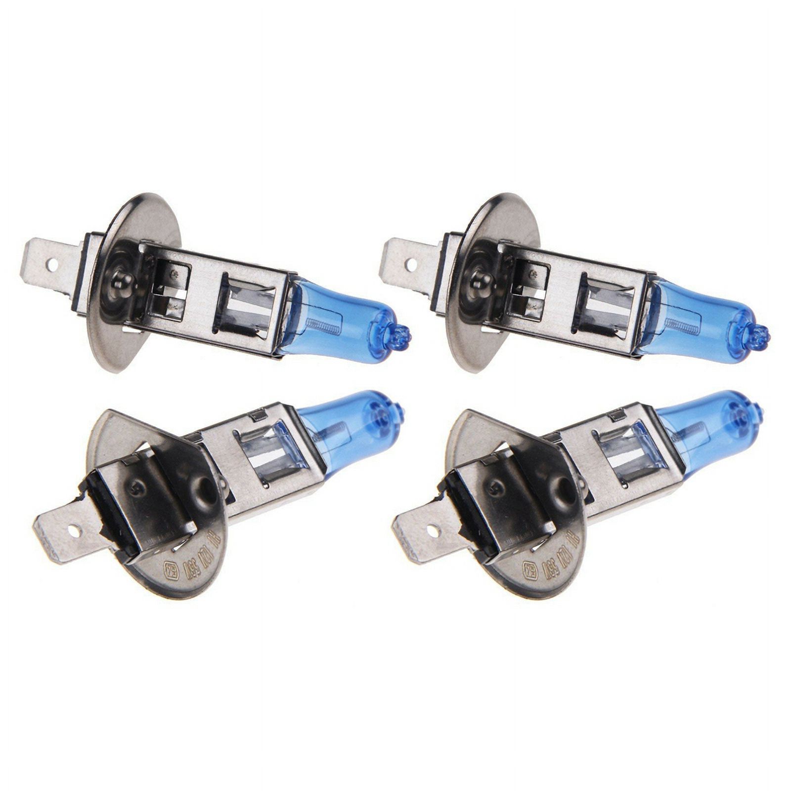 4X H1 6000K Xenon Gas Headlight White Light Lamp Bulbs 55W 12V ...