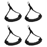 4X Heavy Duty Exercise Handles Resistance Bands Handles Grips Pull Rope ...