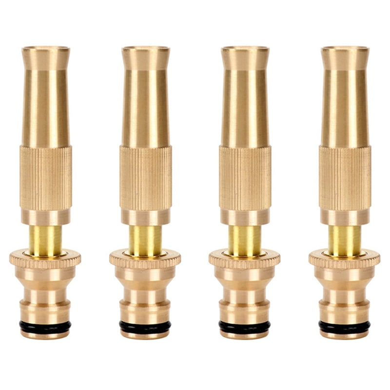 4X High Pressure Hose Nozzle Heavy Duty , Brass Water Hose Nozzles for ...