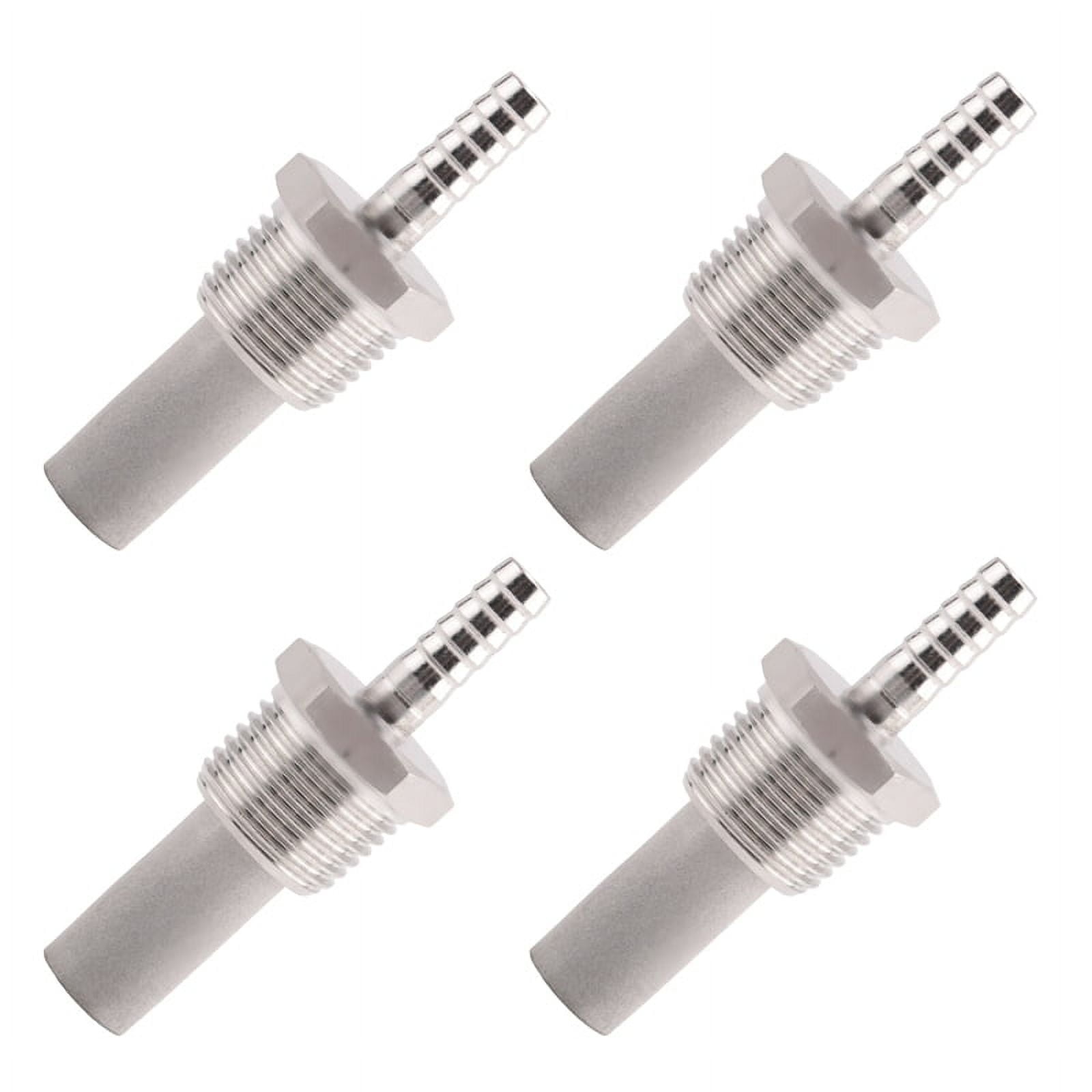 4X Home Brewing Inline Oxygenation Diffusion Stone Aeration Stone 1/2 ...