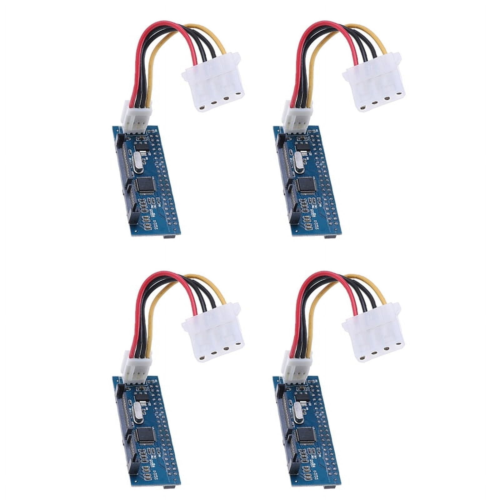 4X IDE to SATA Adapter HDD 3.5 IDE to SATA Hard Disk Converter PATA IDE ...