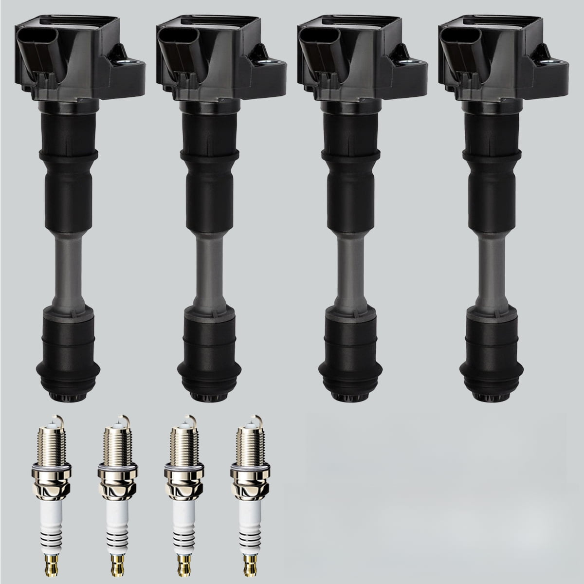 4X Ignition Coil & Iridium Spark Plugs for Volvo S60 V60 V90 XC60 XC90 ...