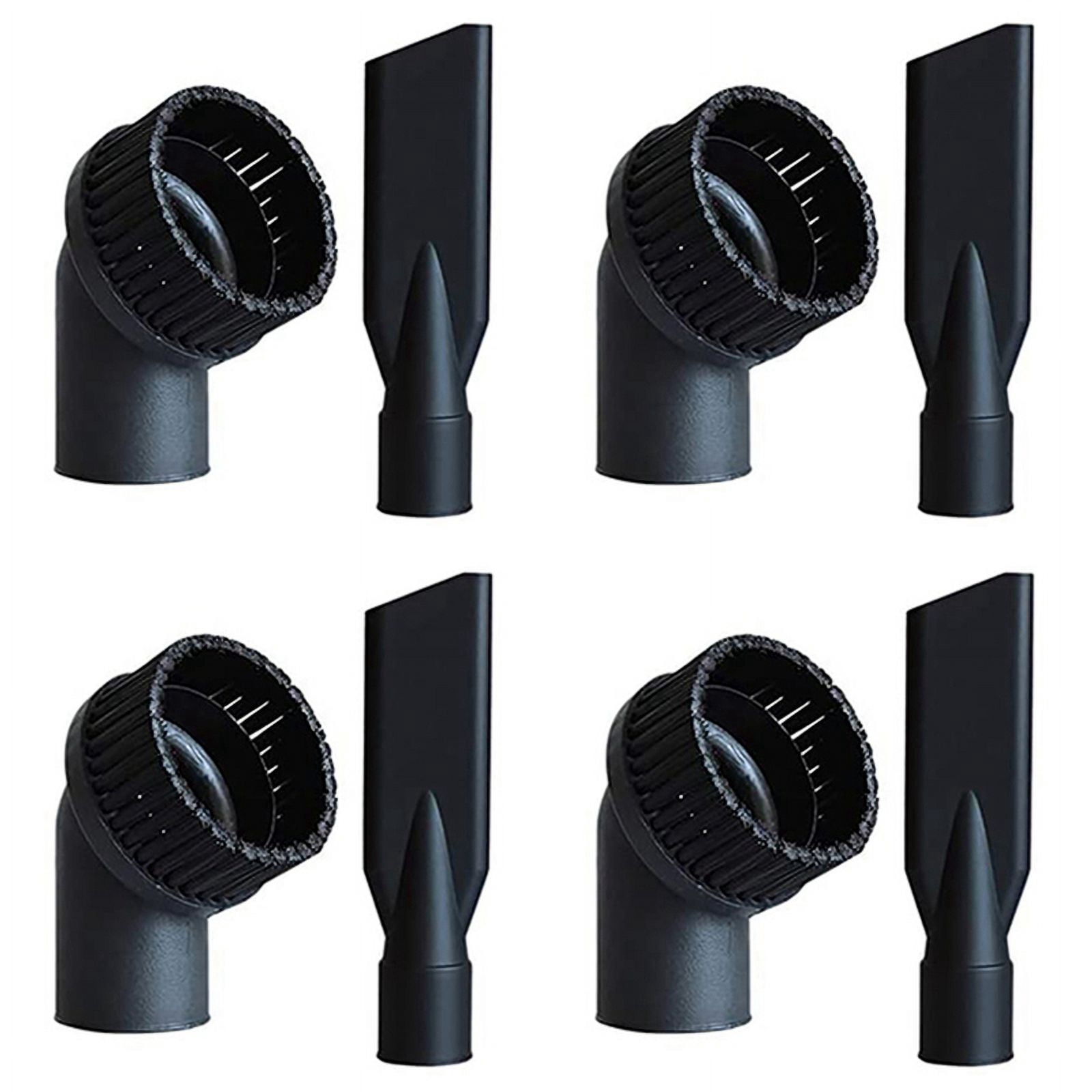 4X Industrial Vacuum Cleaner Round Brush and Flat Nozzle Sets Inner ...