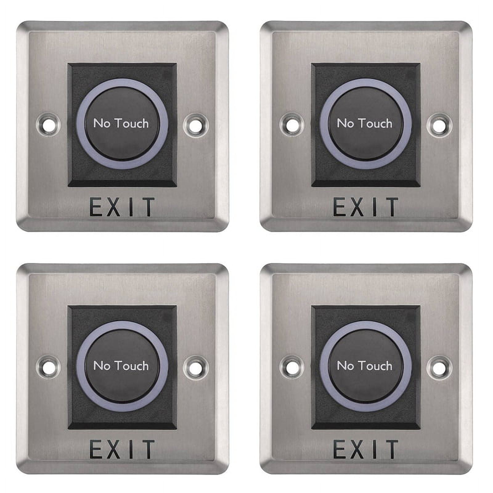 4X Infrared Sensor Switch No Contact Contactless Switches Door Release ...