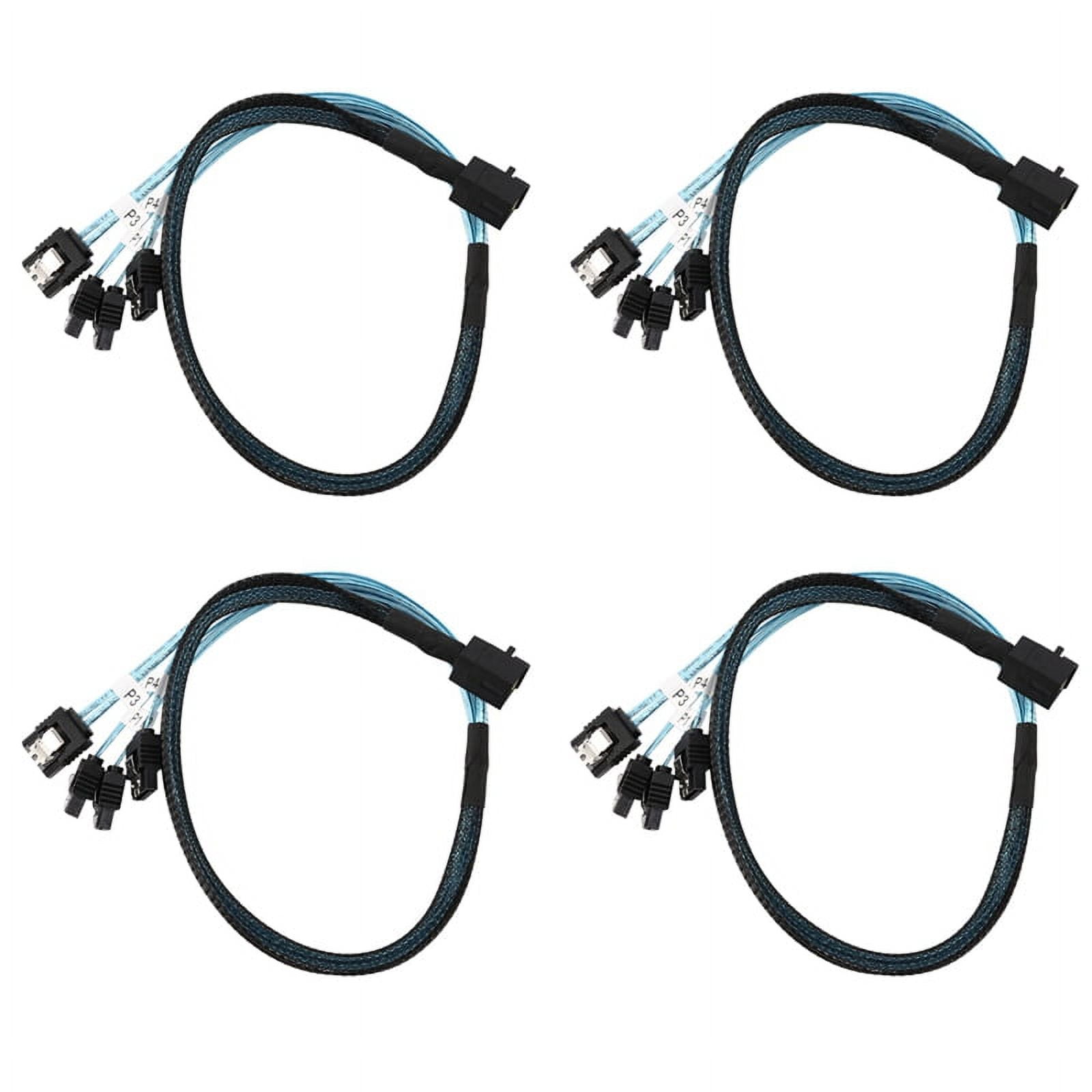 4X Internal Mini SAS to Cable, SFF-8643 to Forward Compatible with ...